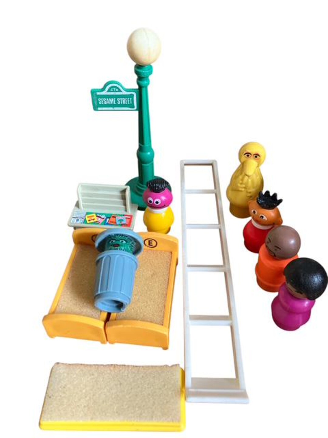 Fisher Price Sold Separately Sesame Street Lamp Post, Big Bird, Susan ...