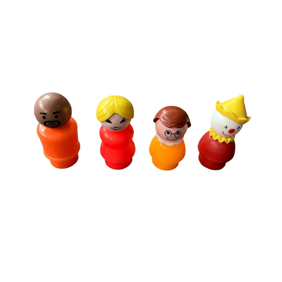 Fisher Price . People , Bearded Gordon , Orange Red Mom , Orange Girl ...