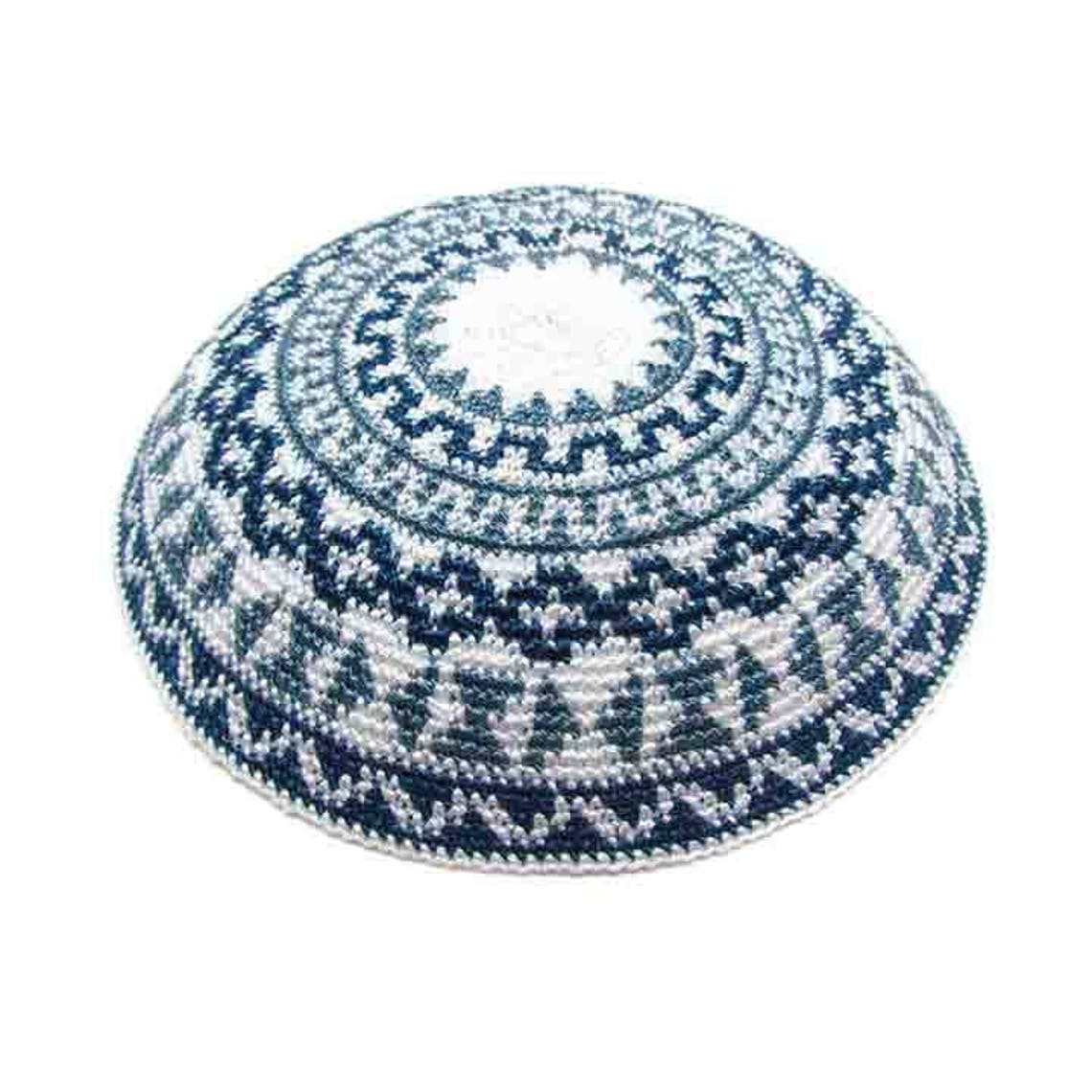 Black Kippah, Black Knitted Kippah, Black Yarmulke, Crocheted Kippot ...