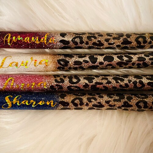 Ink Joy Personalized Epoxy Glitter Black Ink Pen: Refuillable - Etsy