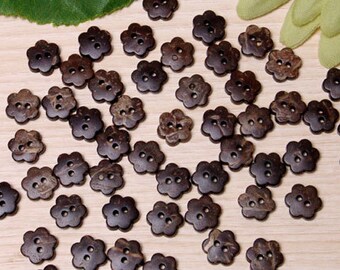 Flower Shape Buttons | Etsy