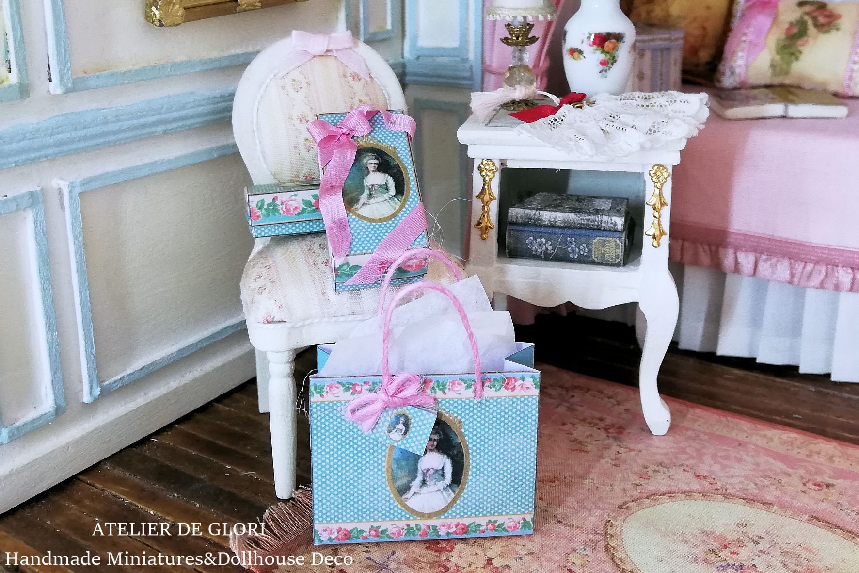 Dolls & Miniatures Miniatures 1:12 scale- Tutorial Included English ...