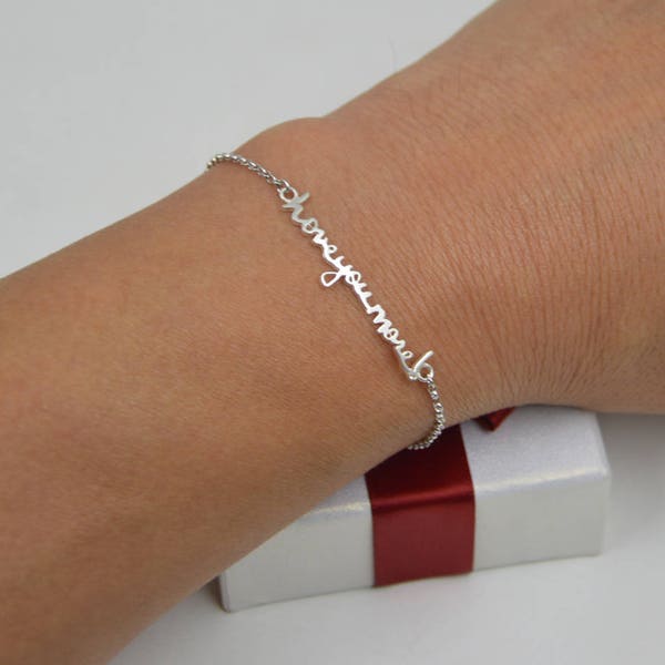Signature Bracelet - Etsy