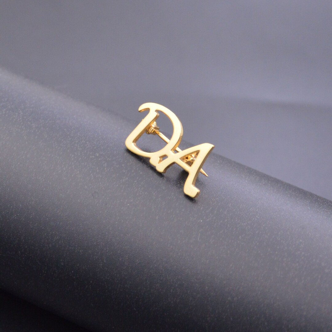 Personalized Name Pin in Sterling Silver-personalized Silver Name Pin ...