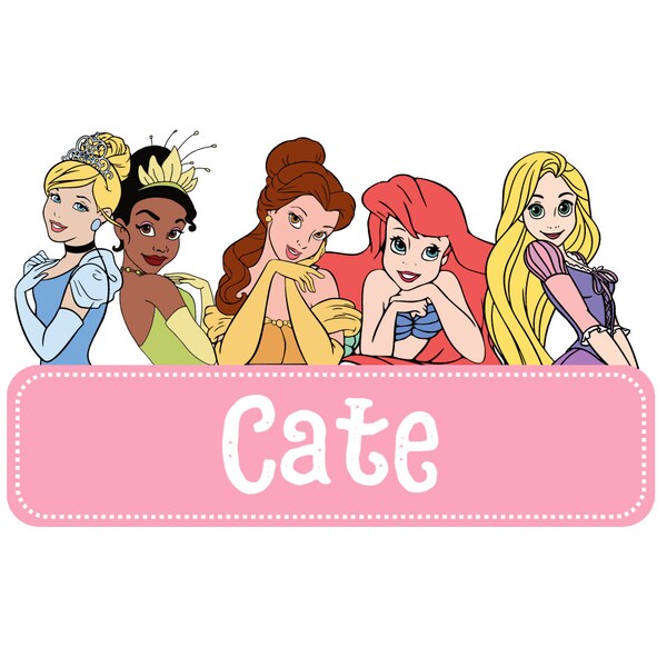 Princess Name Png - Etsy