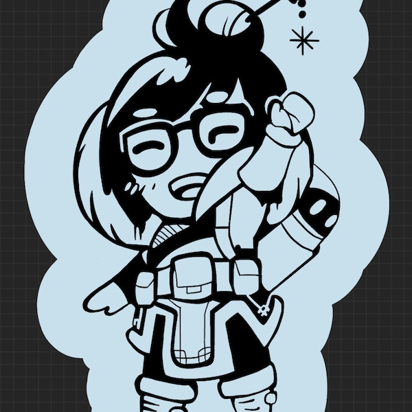 Overwatch Sticker - Etsy