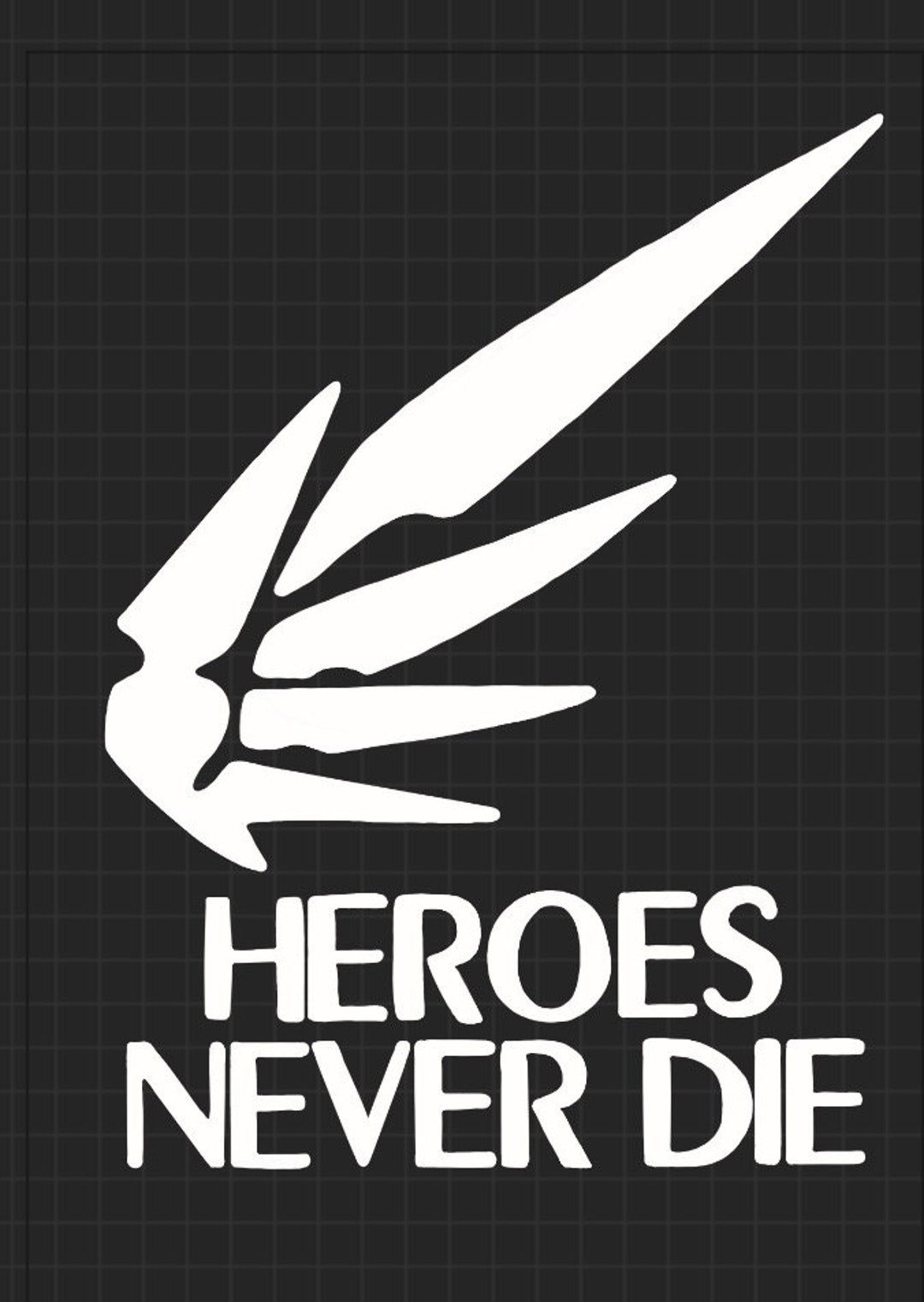 Heroes Never Die Sticker - Etsy