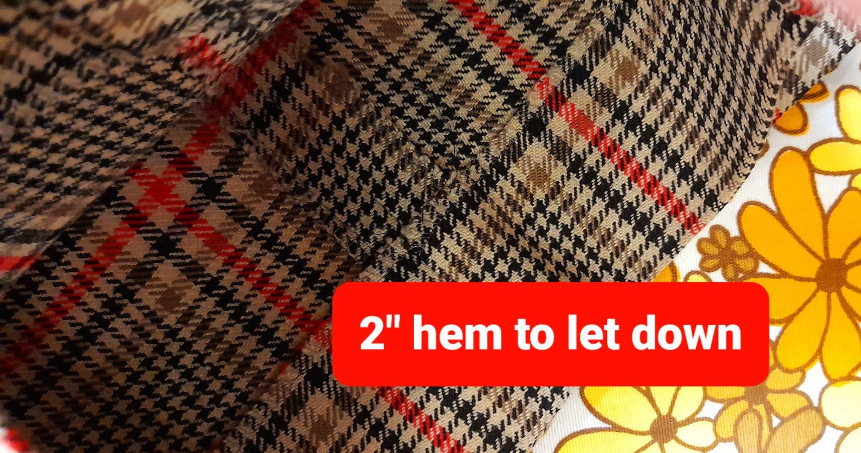 70s Handmade CHECKED WOOL FLARES Skinhead Seventies Suedehead - Etsy UK