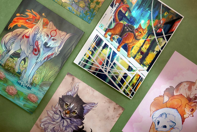 POSTER: Okami Amaterasu - Etsy