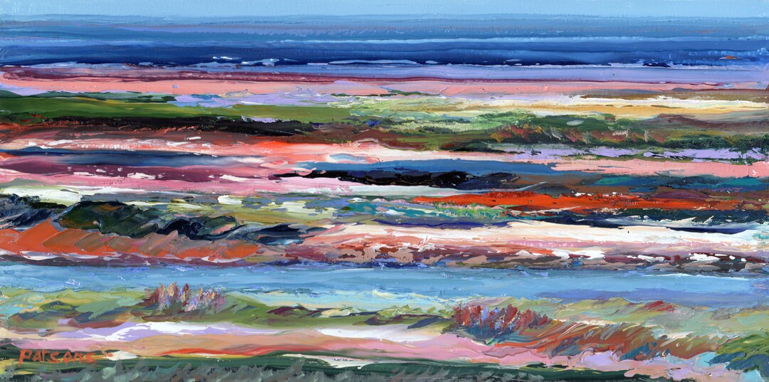 Cape Cod Painting. Brewster Flats, Cape Cod, Original Impressionist ...