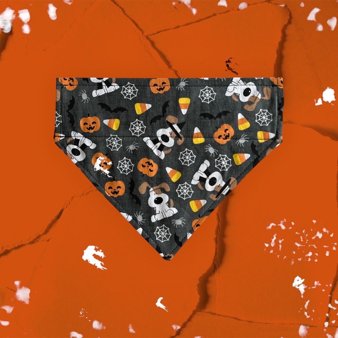 Halloween Snoop Dog Through-the-collar Cotton Bandana. I Can Make Into ...