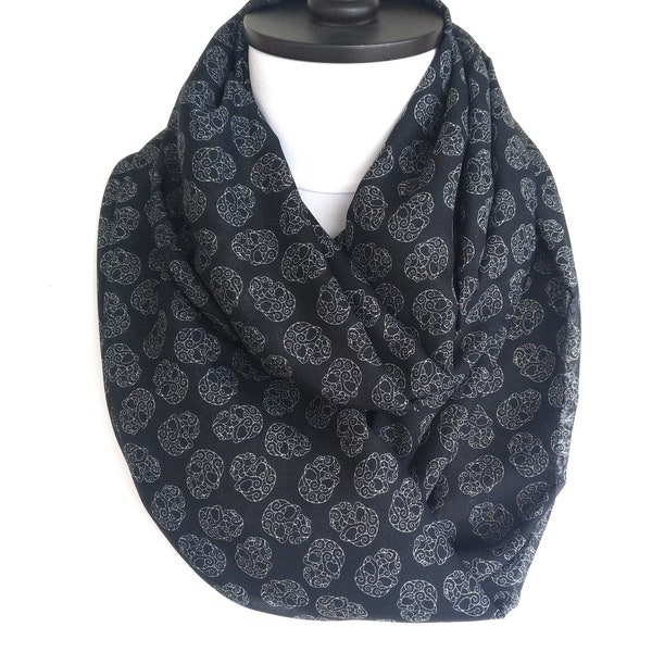 Skull Scarf - Etsy