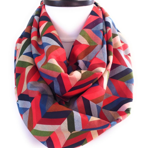 Chevron Infinity Scarf - Etsy