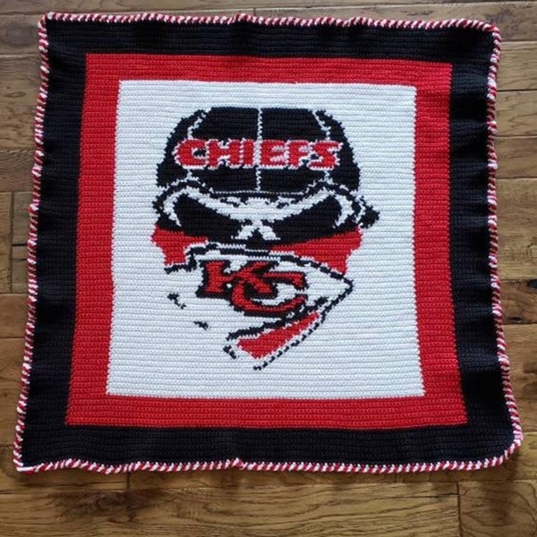 Crochet Kansas City Chiefs Pattern - Etsy