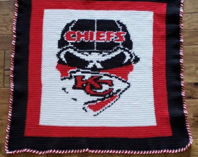 Kansas City Chiefs Crochet Pattern pattern Only - Etsy