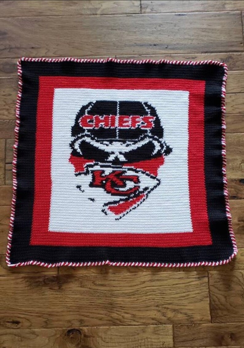 Kansas City Chiefs Crochet Pattern pattern Only - Etsy