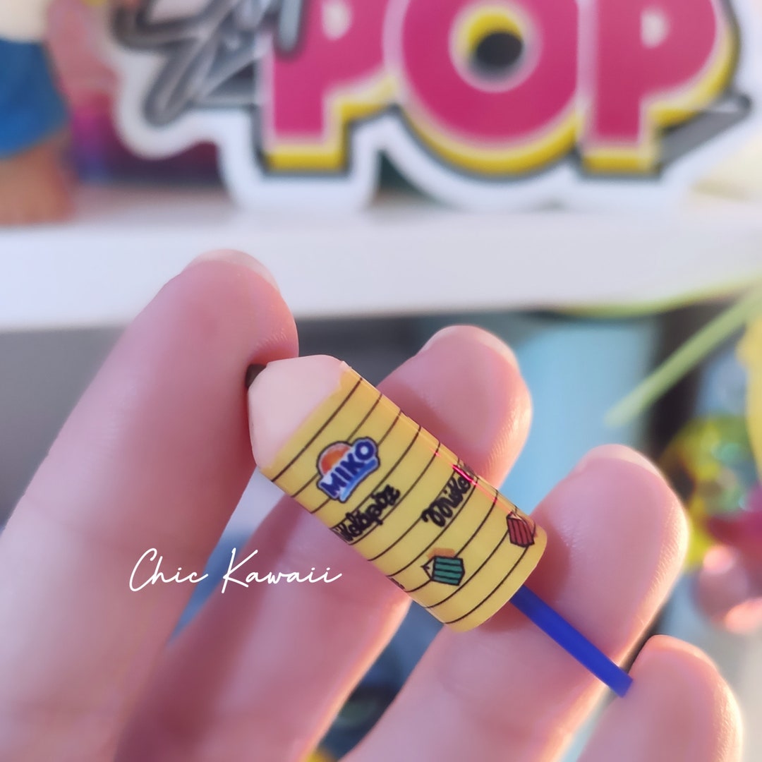 Miniature Mikopencil, Mythical Ice Cream From the 90s. Handmade. - Etsy