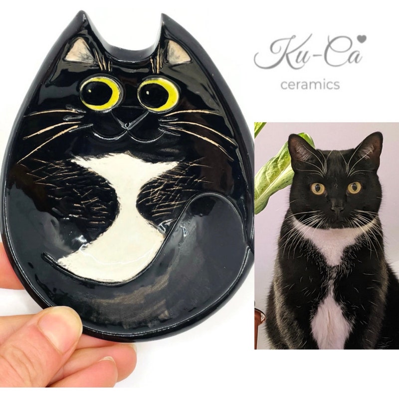 Cat Spoon Rest - Etsy
