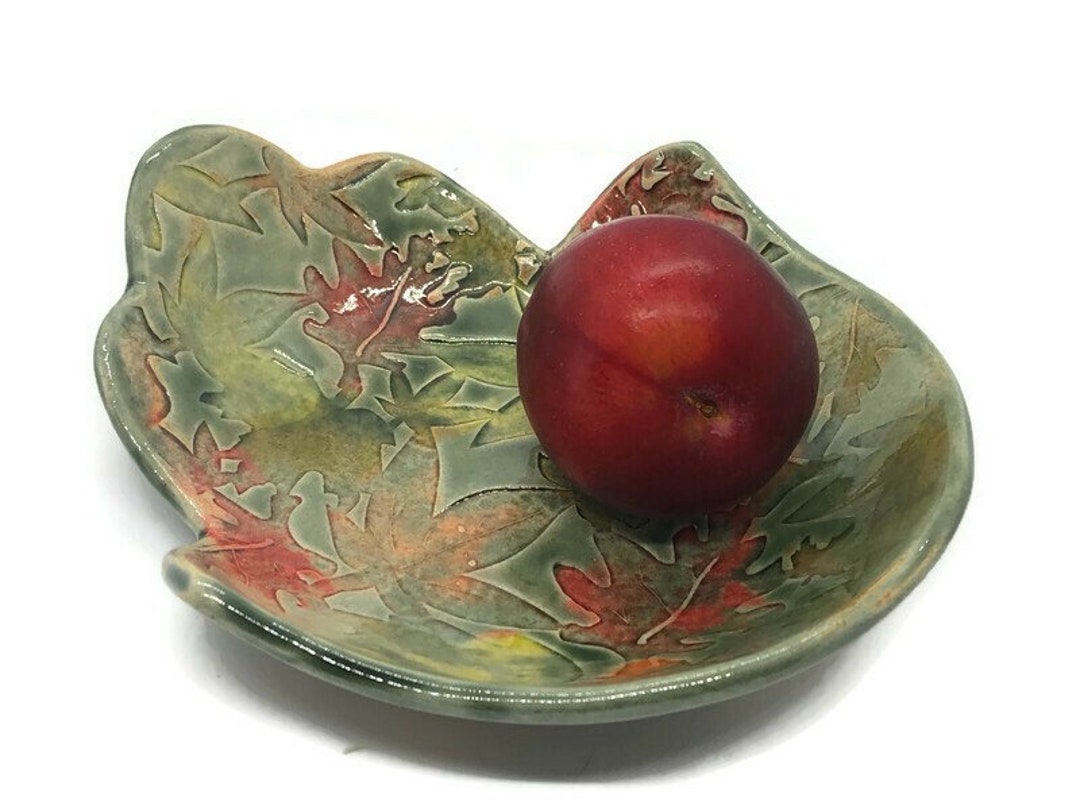 Leaves Hamsa Dish Fruit Dish Serving Dish Hamsa Hand Housewarming Gift ...