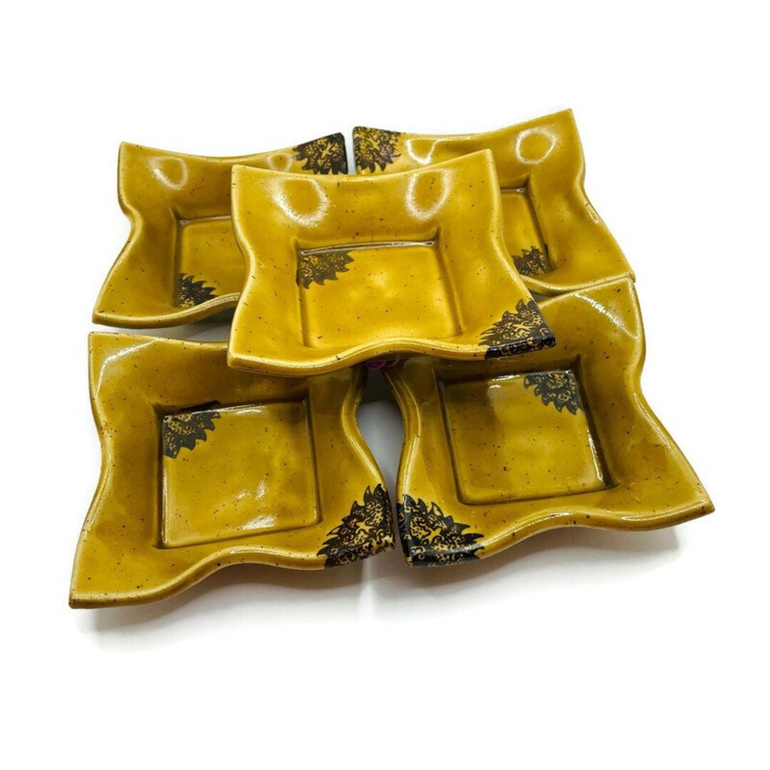Square Set Square Bowl Set Dessert Bowl Five Bowls Ice Cream Bowl ...