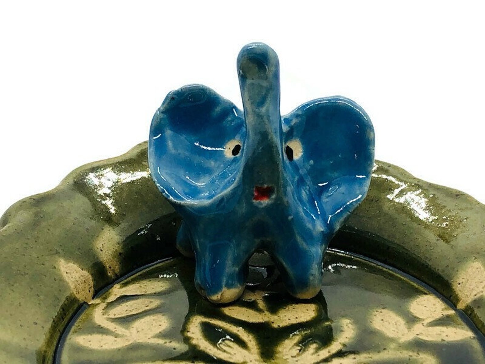 Elephant Trinket Dish Cute Elephant Funny Jewelry Holder Small - Etsy