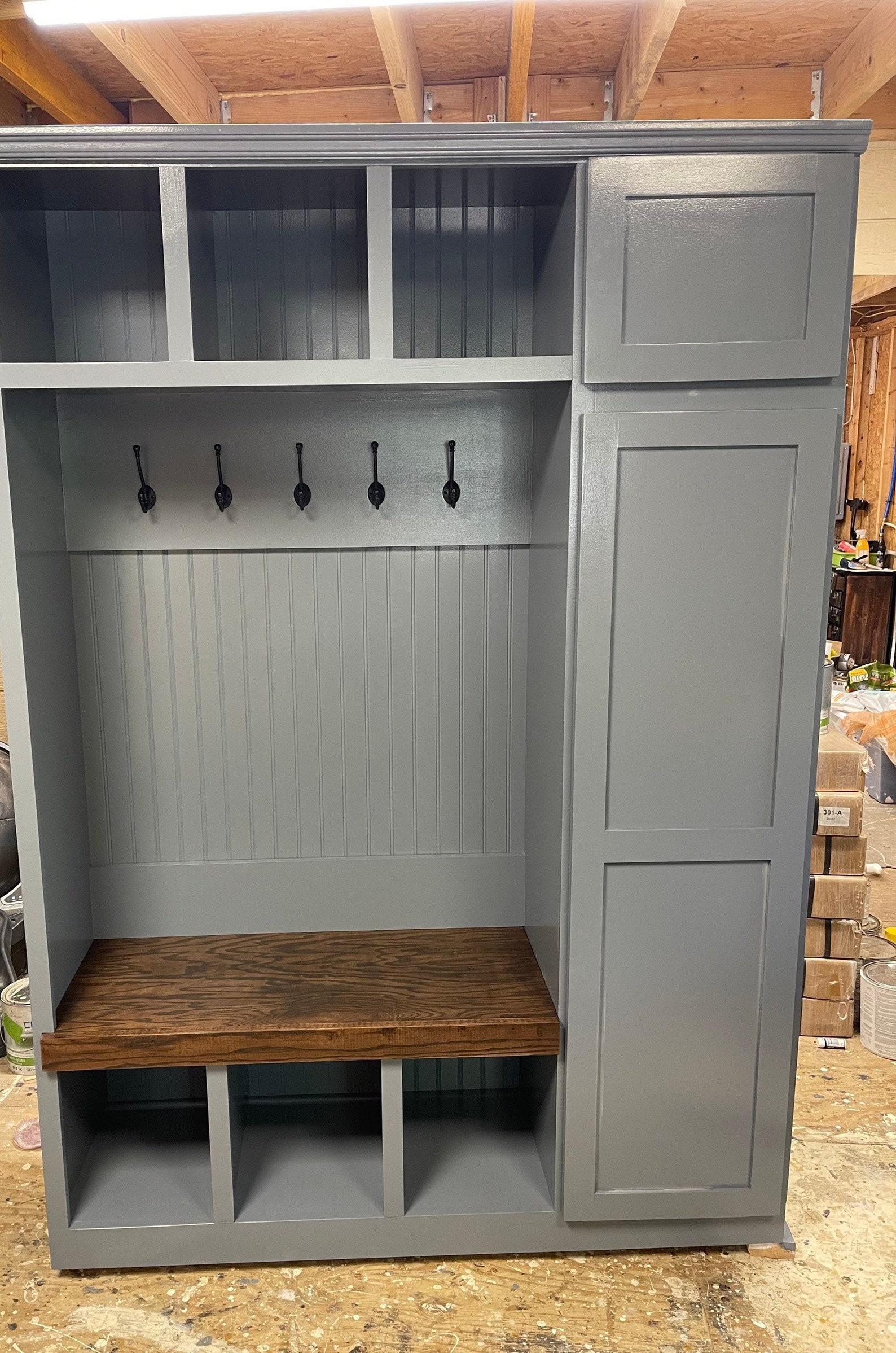 Mudroom Locker Hall Tree Jamesbond JR Style - Etsy