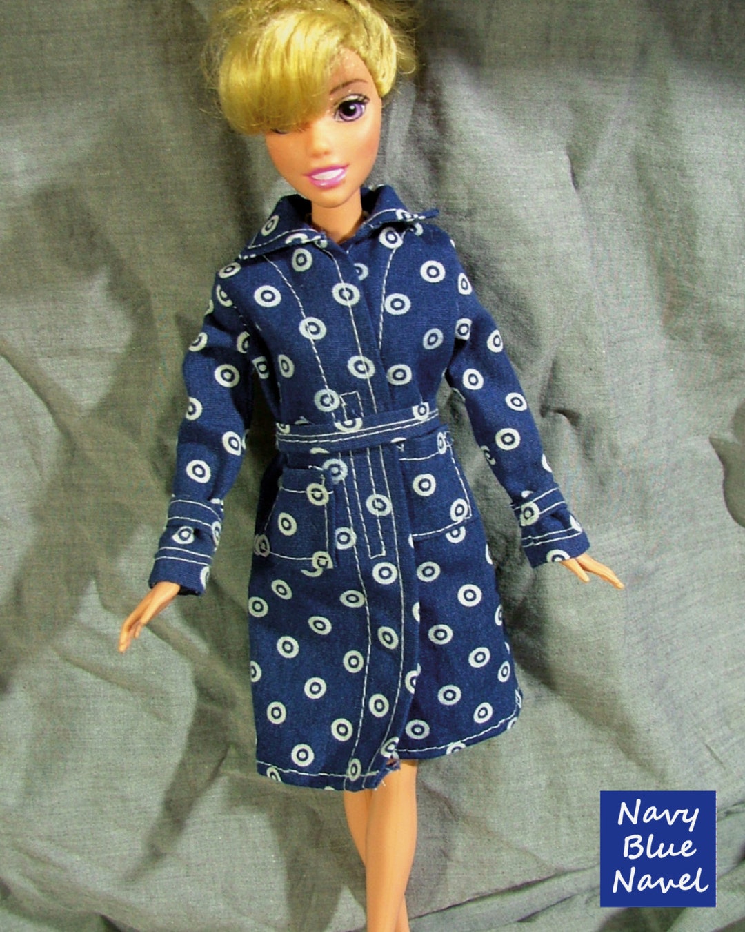COAT PATTERN and Sewing TUTORIAL for Barbie, Instant Download Printable ...