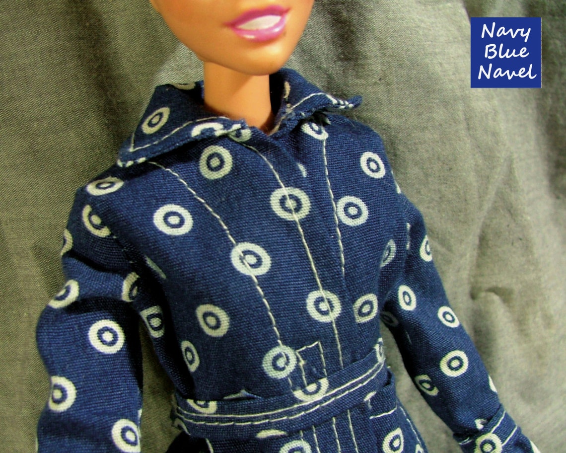 COAT PATTERN and Sewing TUTORIAL for Barbie Instant Download - Etsy