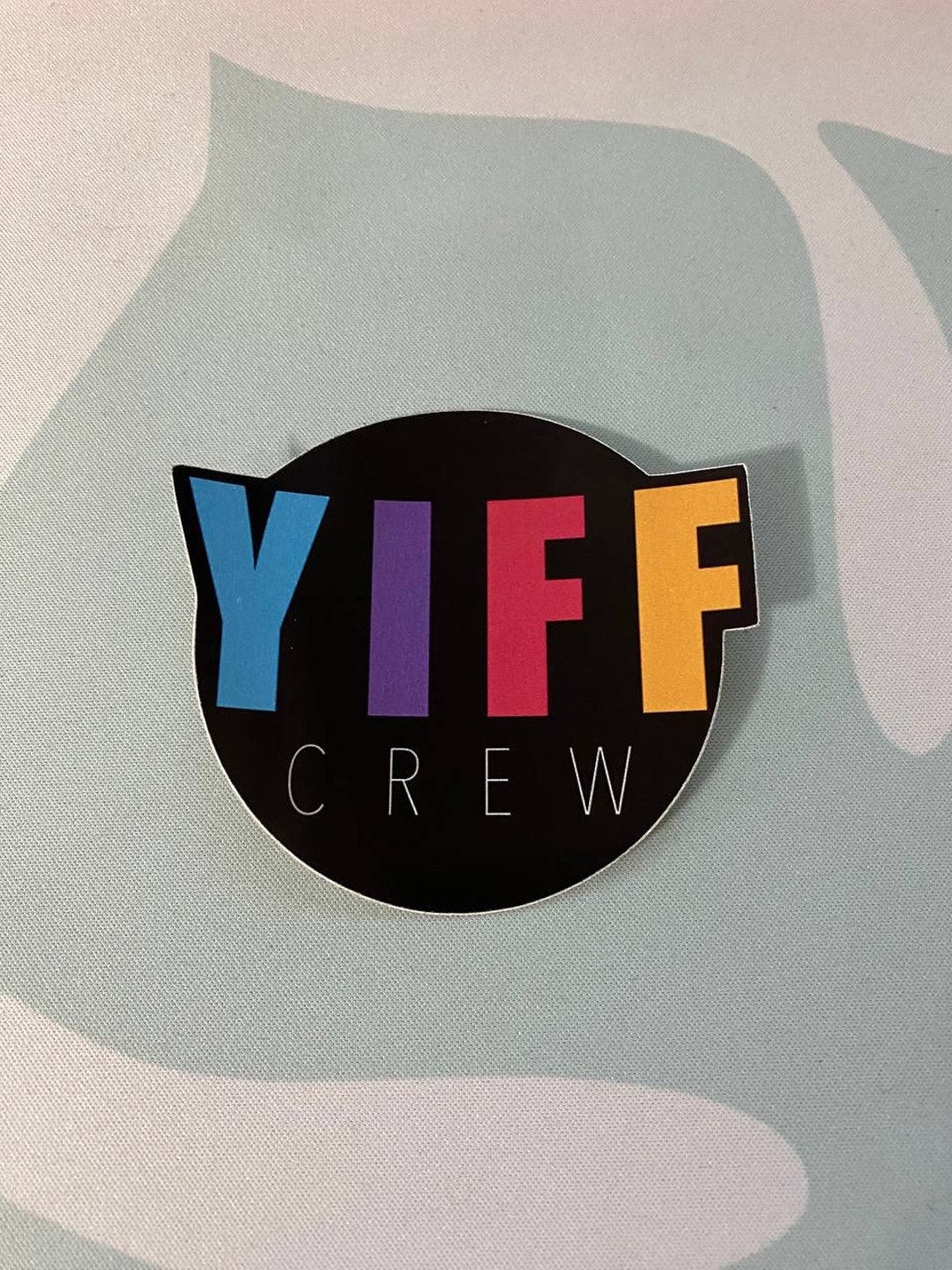 YIFF Crew Sticker - Etsy