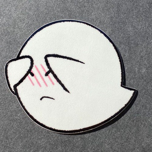 King Boo Glossy Vinyl Sticker Set - Etsy