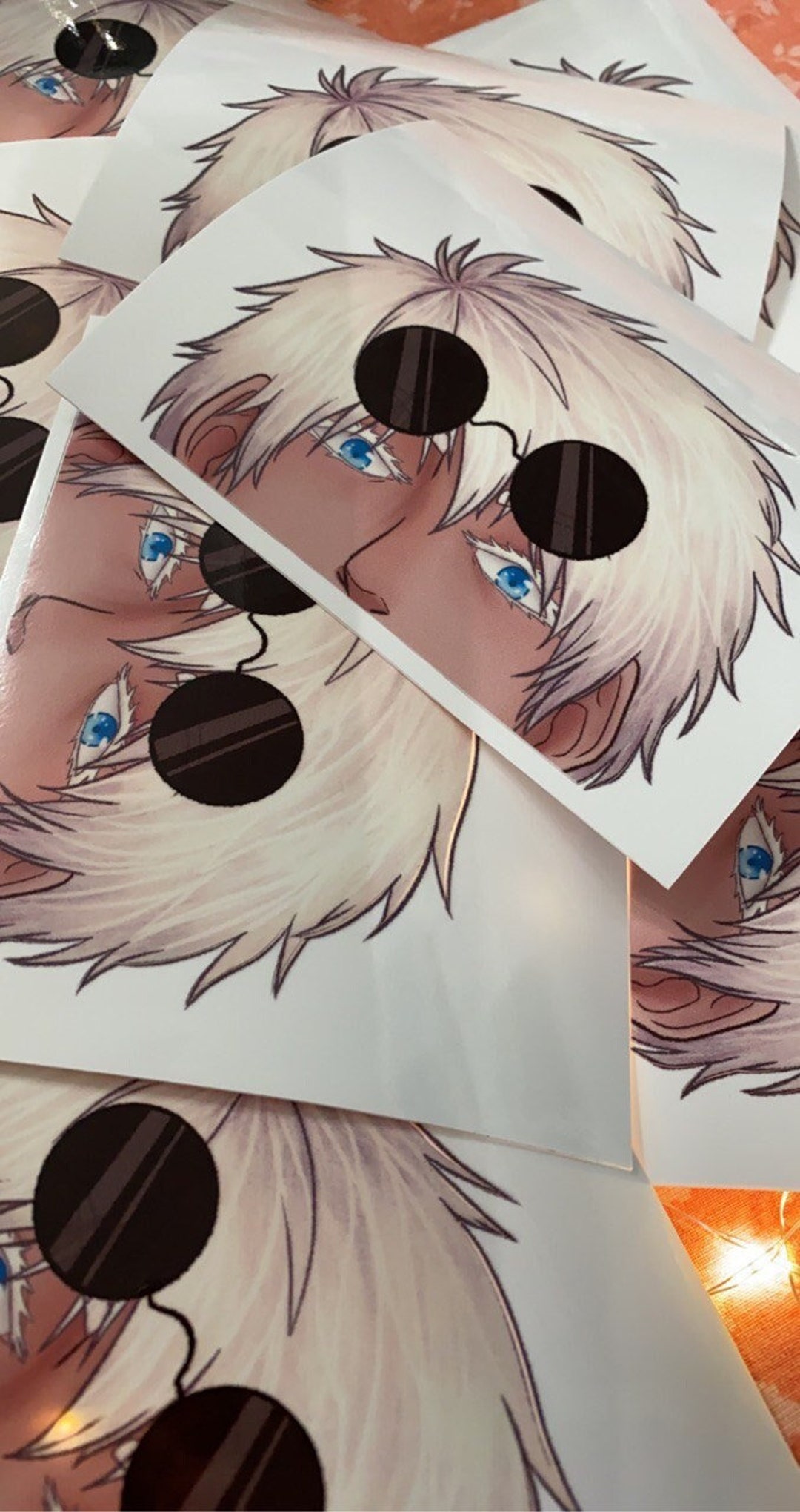 Gojo Peeker Sticker - Etsy