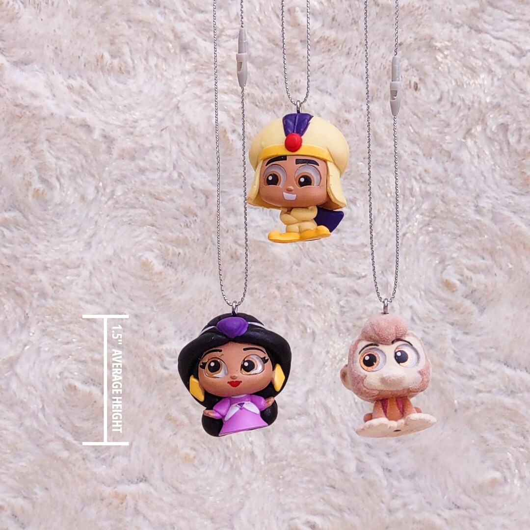 Aladdin 3pc Disney Doorables Mini Christmas Ornament Set - Etsy