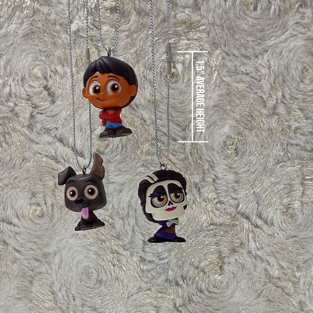 Coco 3pc Disney Doorables Mini Christmas Ornament Set - Etsy