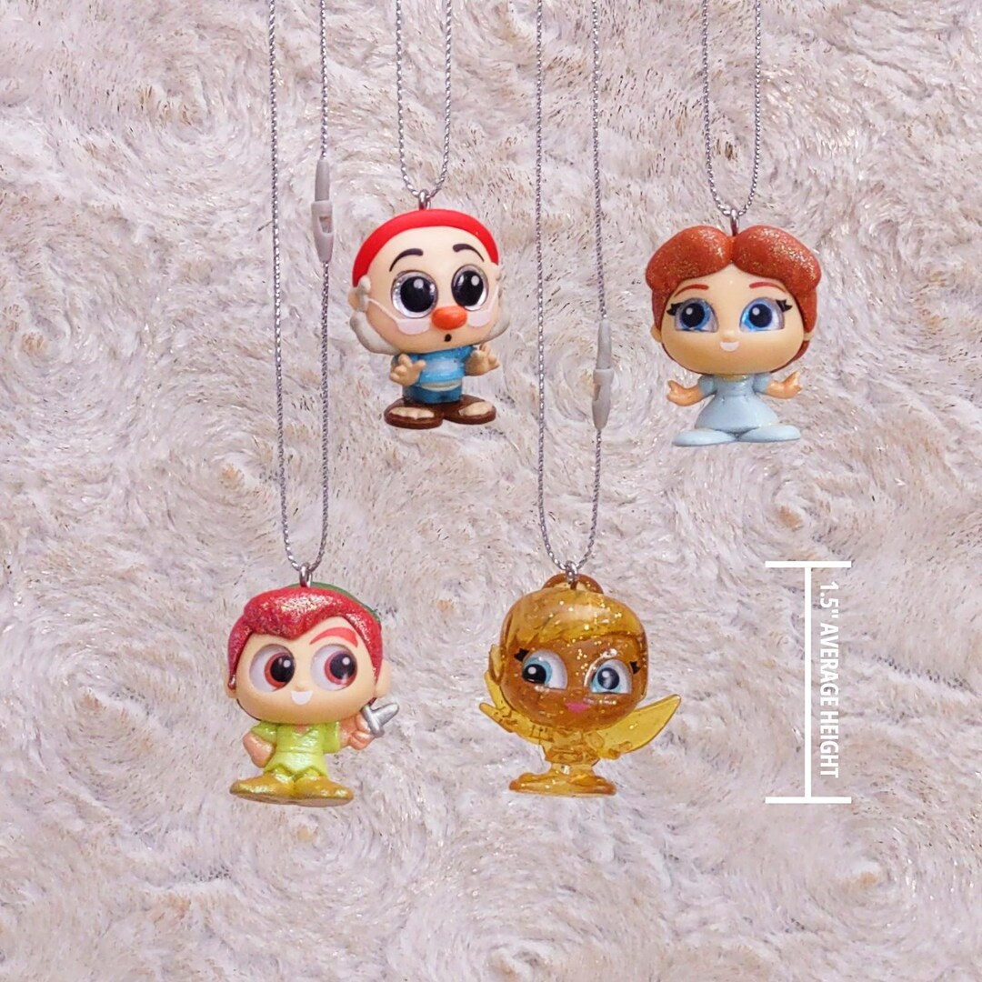 Peter Pan 4pc Disney Doorables Mini Christmas Ornament Set - Etsy