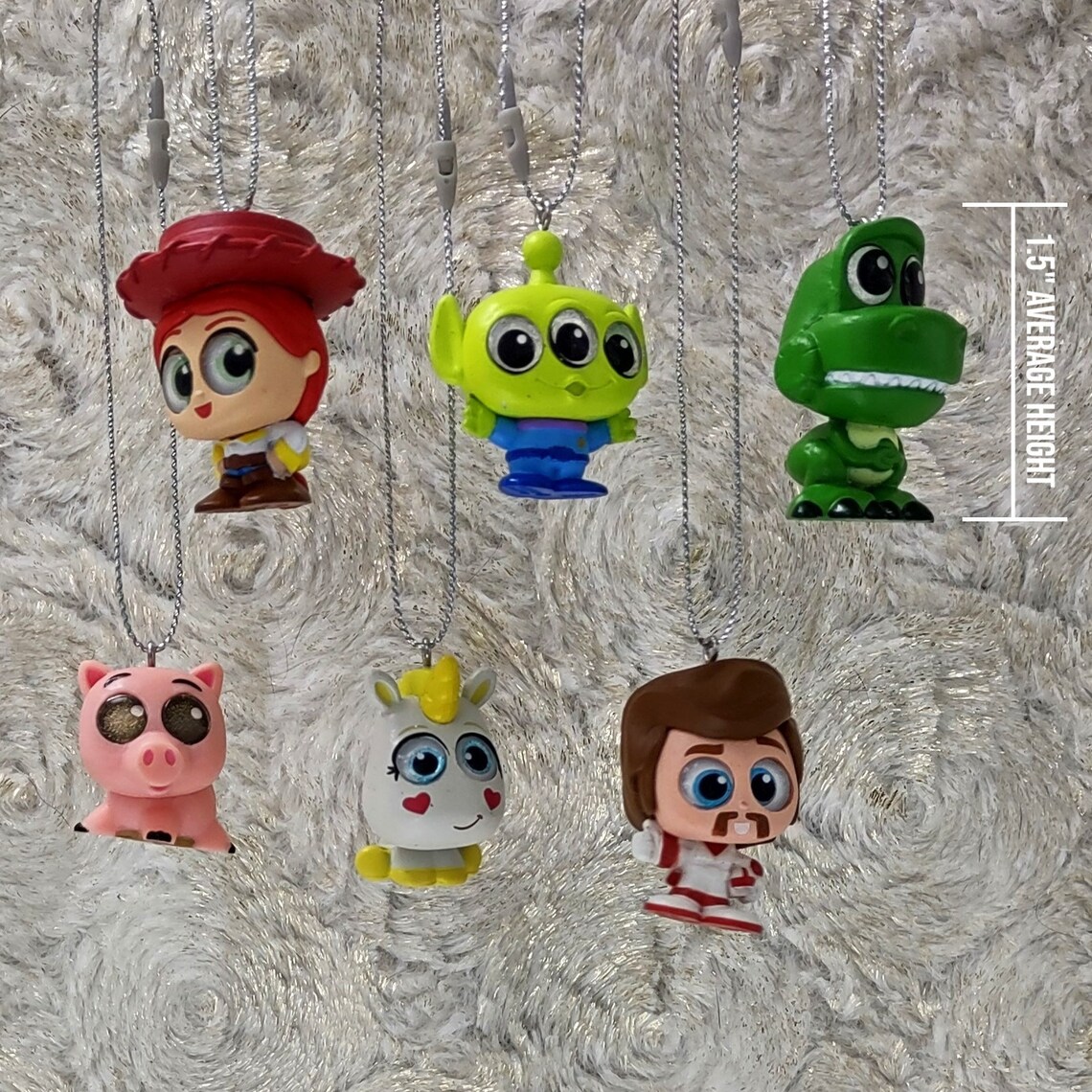 Toy Story 6pc Disney Doorables Mini Christmas Ornament Set - Etsy