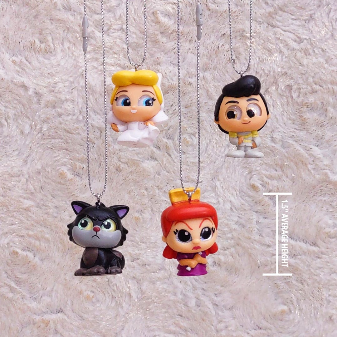 Cinderella 4pc Disney Doorables Mini Christmas Ornament Set - Etsy