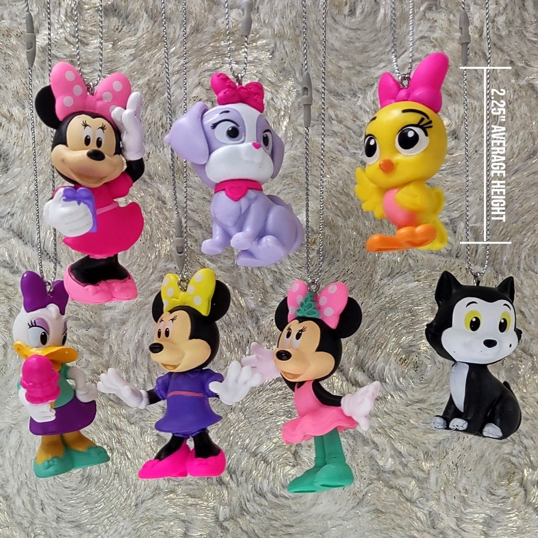 Disney Christmas Ornament Set - Minnie Mouse & Friends 7pc - Etsy