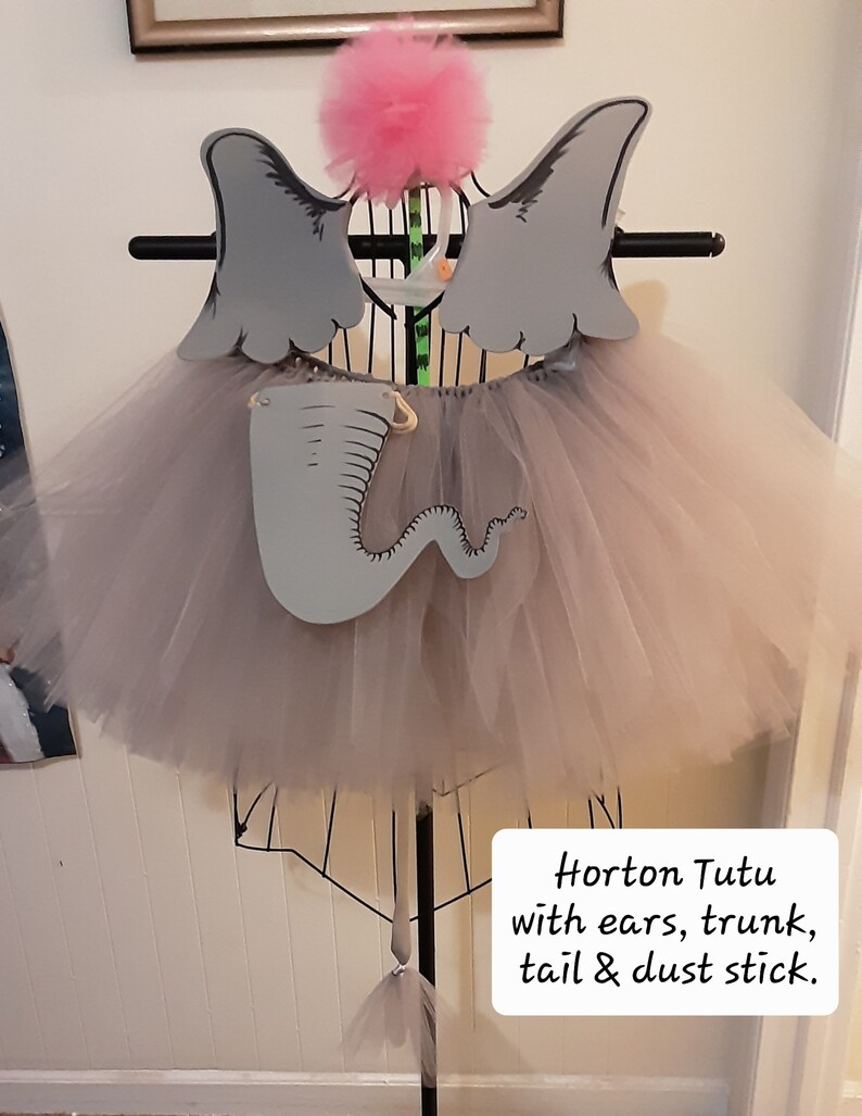 Horton Hears a Who Inspired Tutu, Newborn to Size 14/16 Children, Story ...