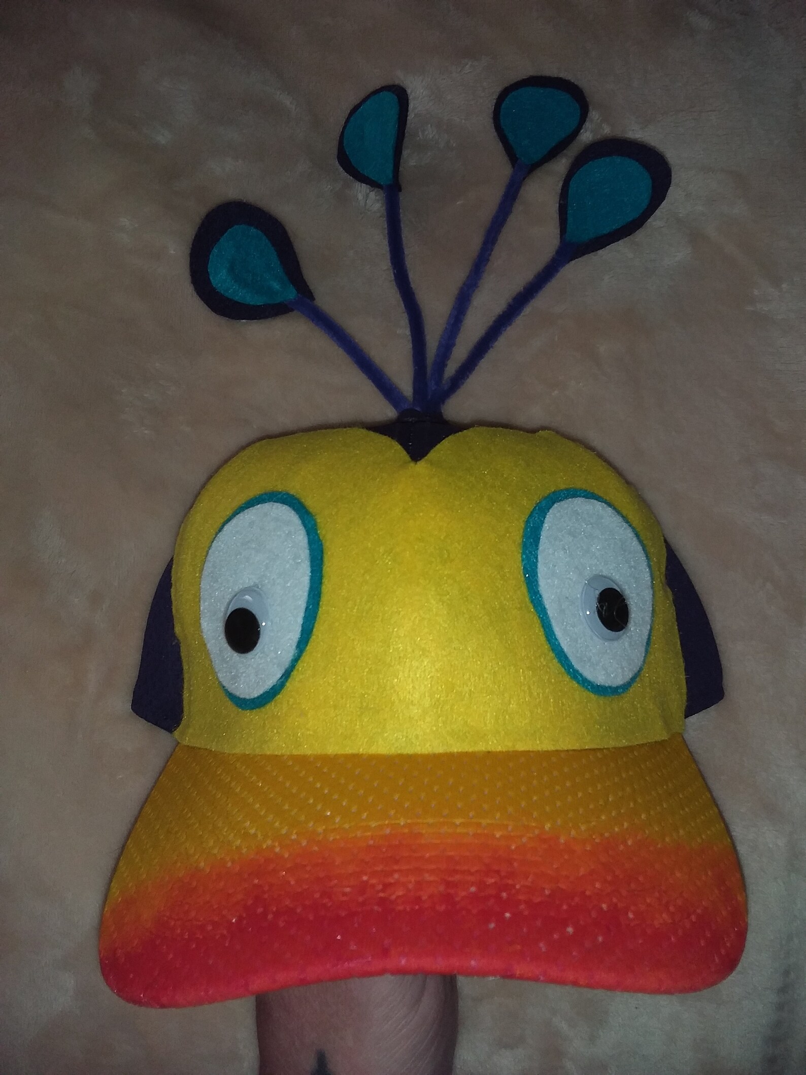 Kevin UP Inspired Cap Snipe Bird from the Movie UP Hat-Cap - Etsy.de