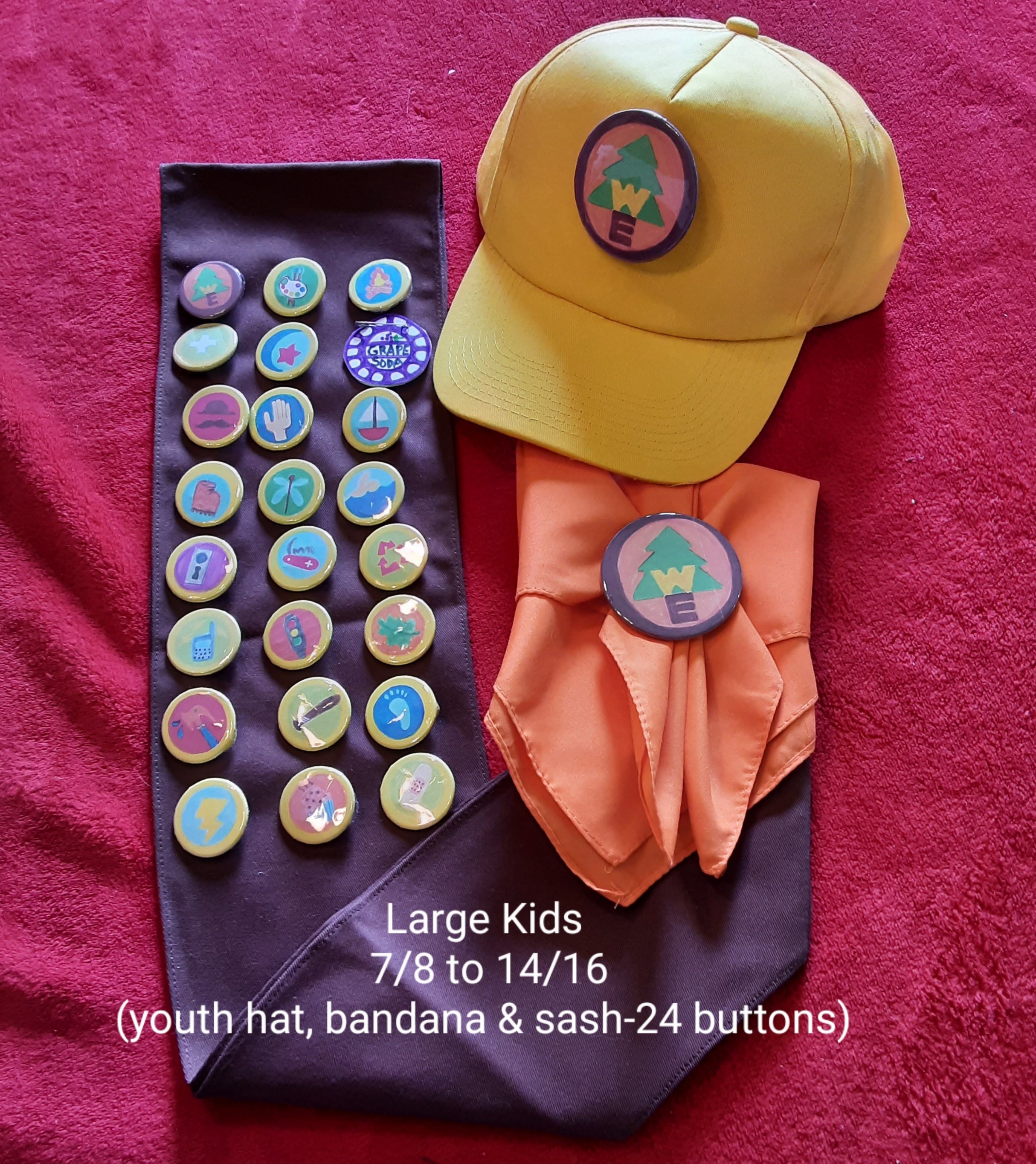 Russel UP Inspired Costume Kids & Adult Sizes Sash W/ 1 - Etsy Canada