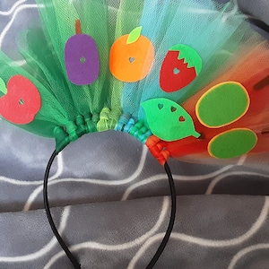 Very Hungry Caterpillar Tutu, Optional Headband, Story Book Tutus Adult ...