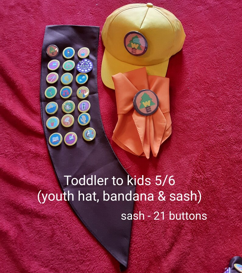 Russel UP Inspired Costume Kids & Adult Sizes Includes Sash - Etsy