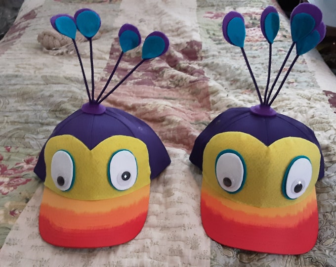 KEVIN the SNIPE From UP | Purple Peacock, Yellow, Orange Feather | Bird ...