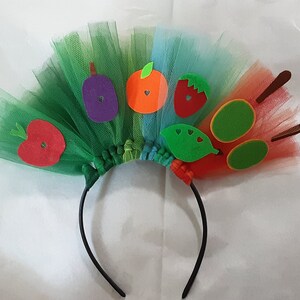 Very Hungry Caterpillar Tutu, Optional Headband, Story Book Tutus Adult ...