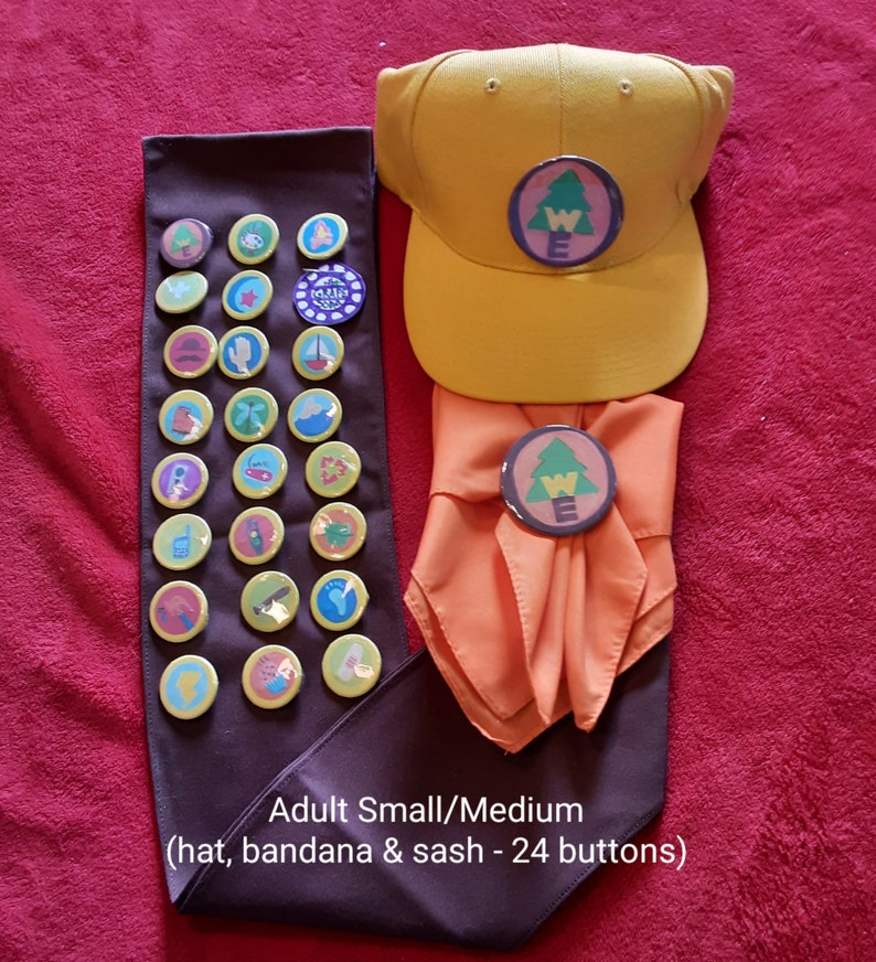 Russel UP Inspired Costume Kids & Adult Sizes Sash W/ 1 - Etsy
