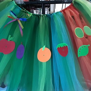 Very Hungry Caterpillar Tutu, Optional Headband, Story Book Tutus Adult ...