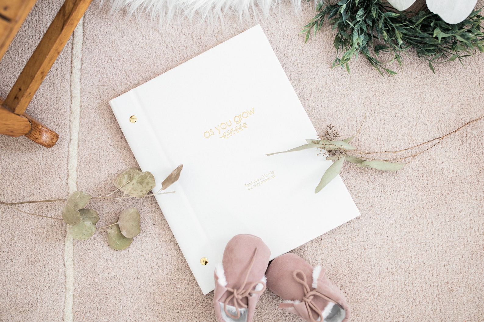 As You Grow MODERN BABY BOOK Baby Memory Book Baby Shower - Etsy