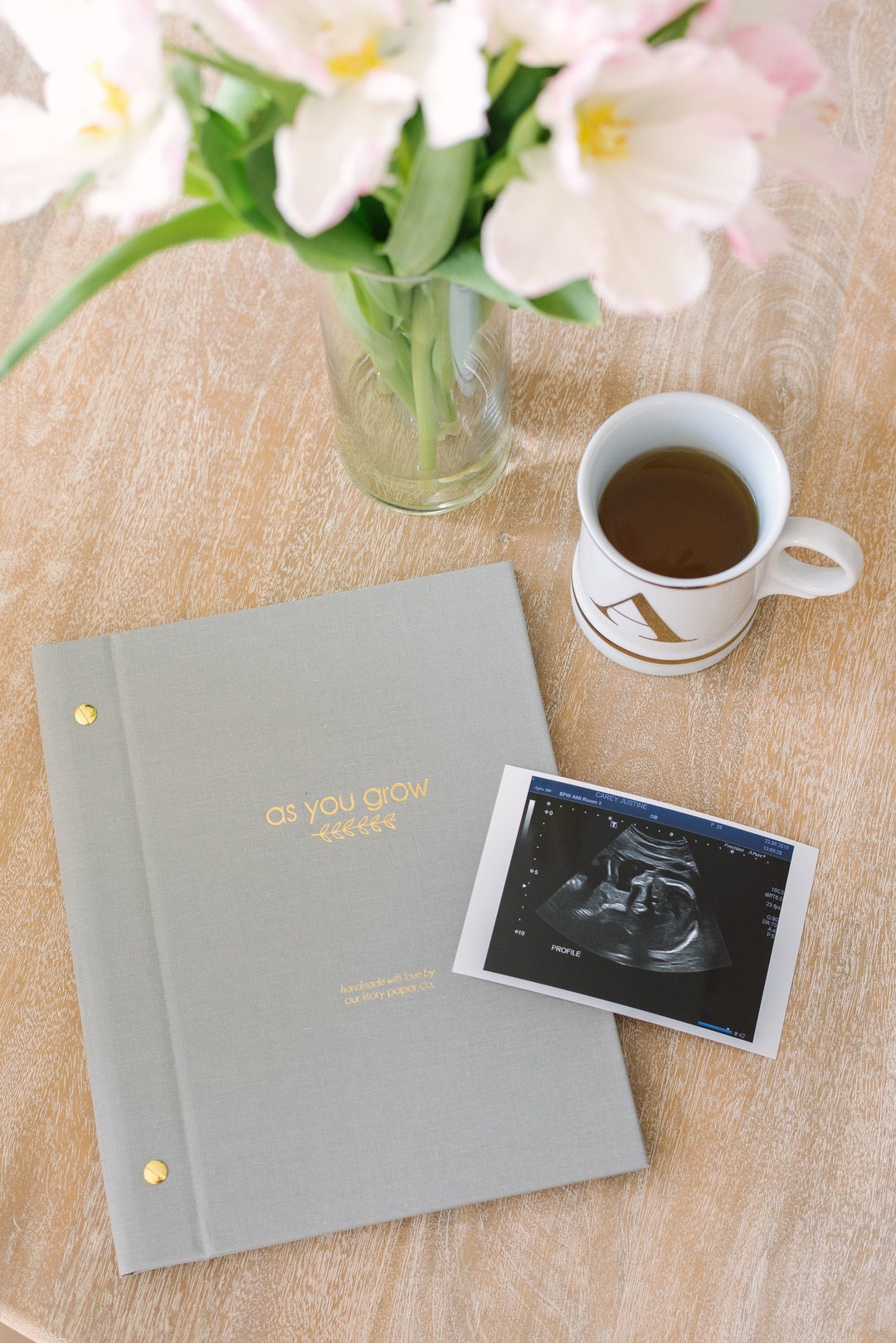 As You Grow MODERN BABY BOOK, Baby Memory Book, Baby Shower Gift, Baby ...