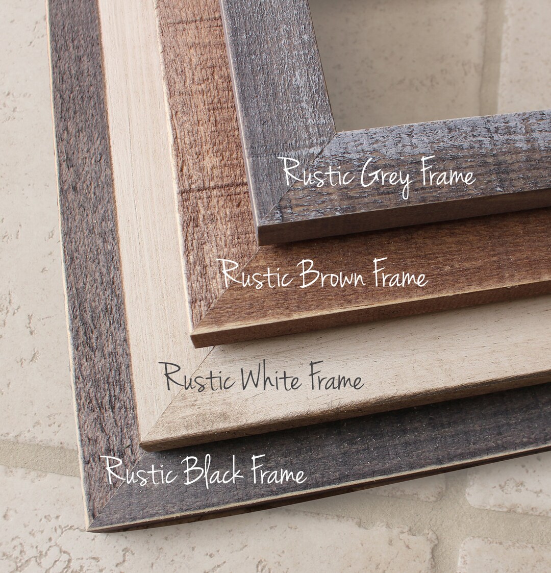 Rustic Wood Frames, Rustic Brown Frame, Wood Picture Frame, Rustic Home ...
