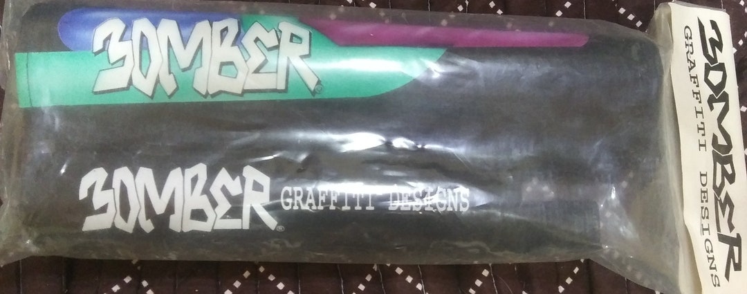 GRAFFITI DESIGNS BMX Bomber Pads new Old Stock Brand New - Etsy